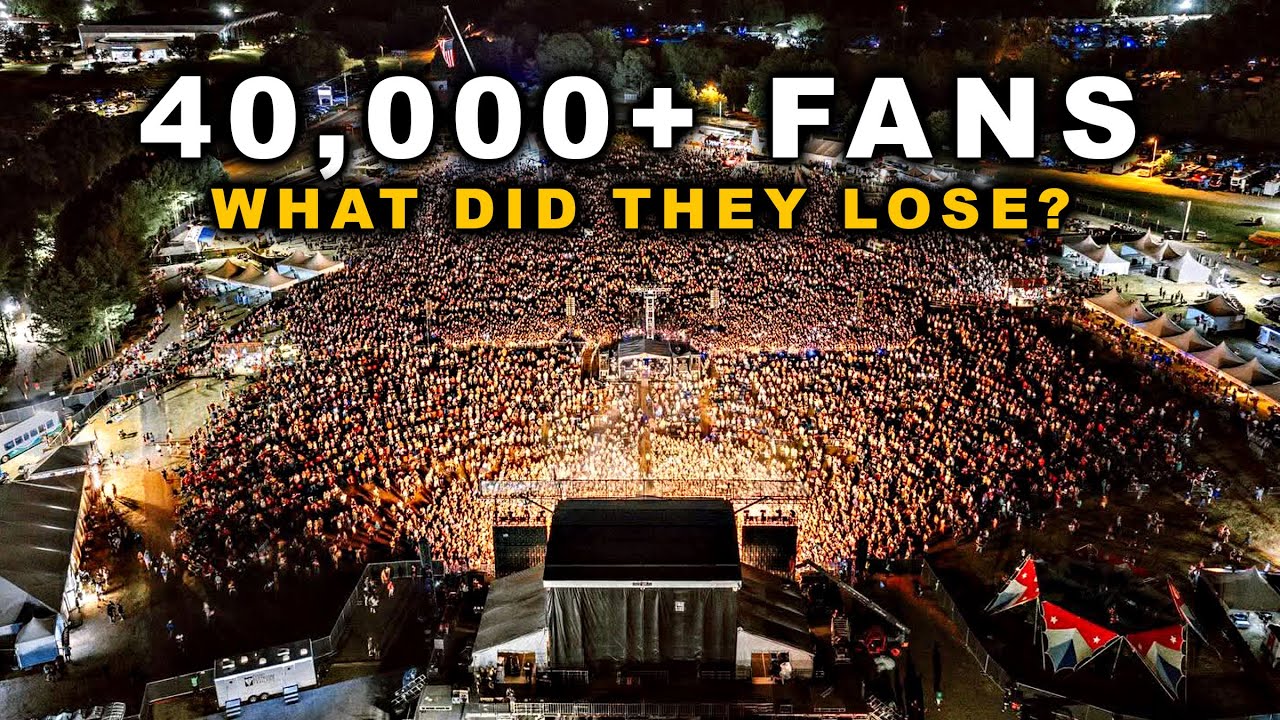 40,000+ Rowdy Fans Watched A Kid Rock Concert, What Did They Lose ...
