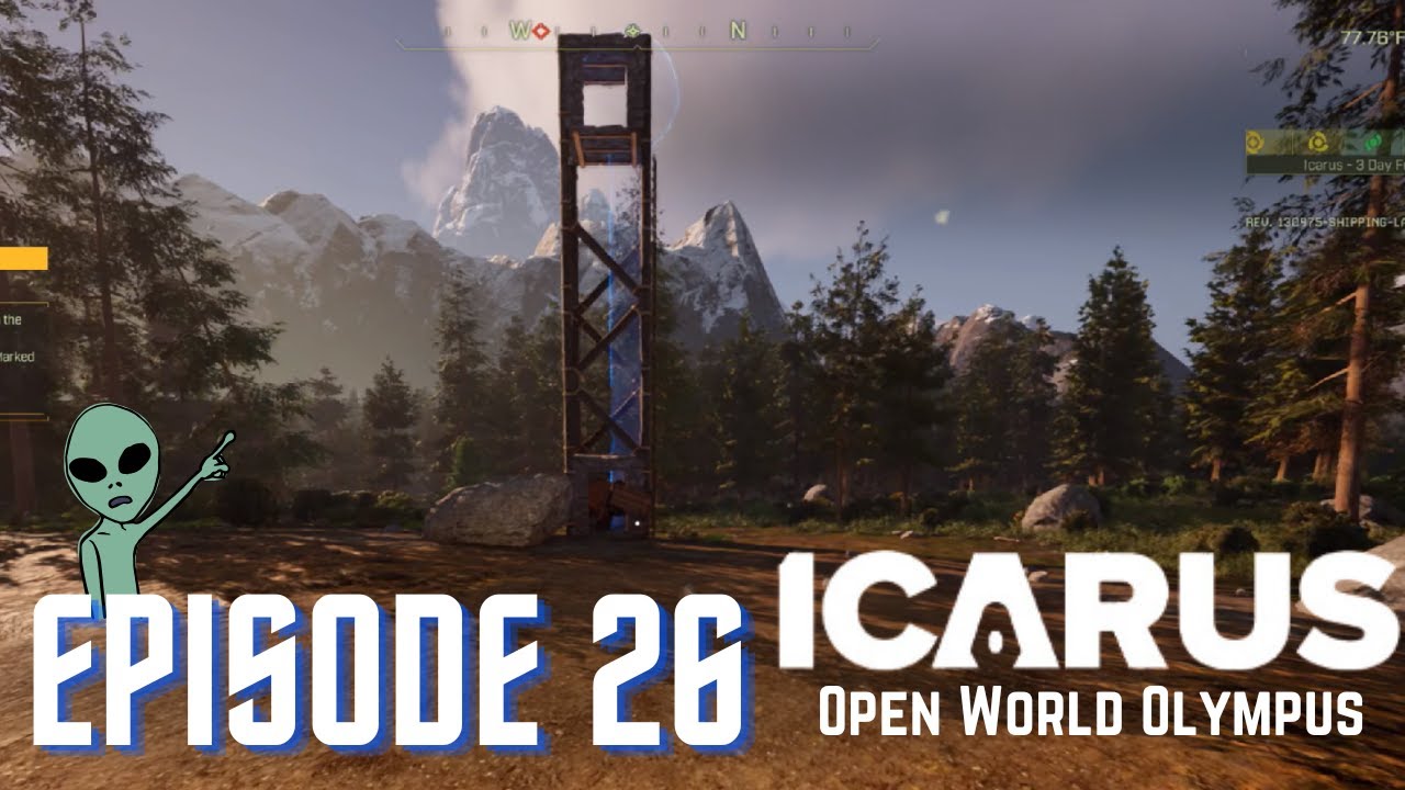 Icarus Open World Olympus Episode 26 Building a Tower For A Beacon ...