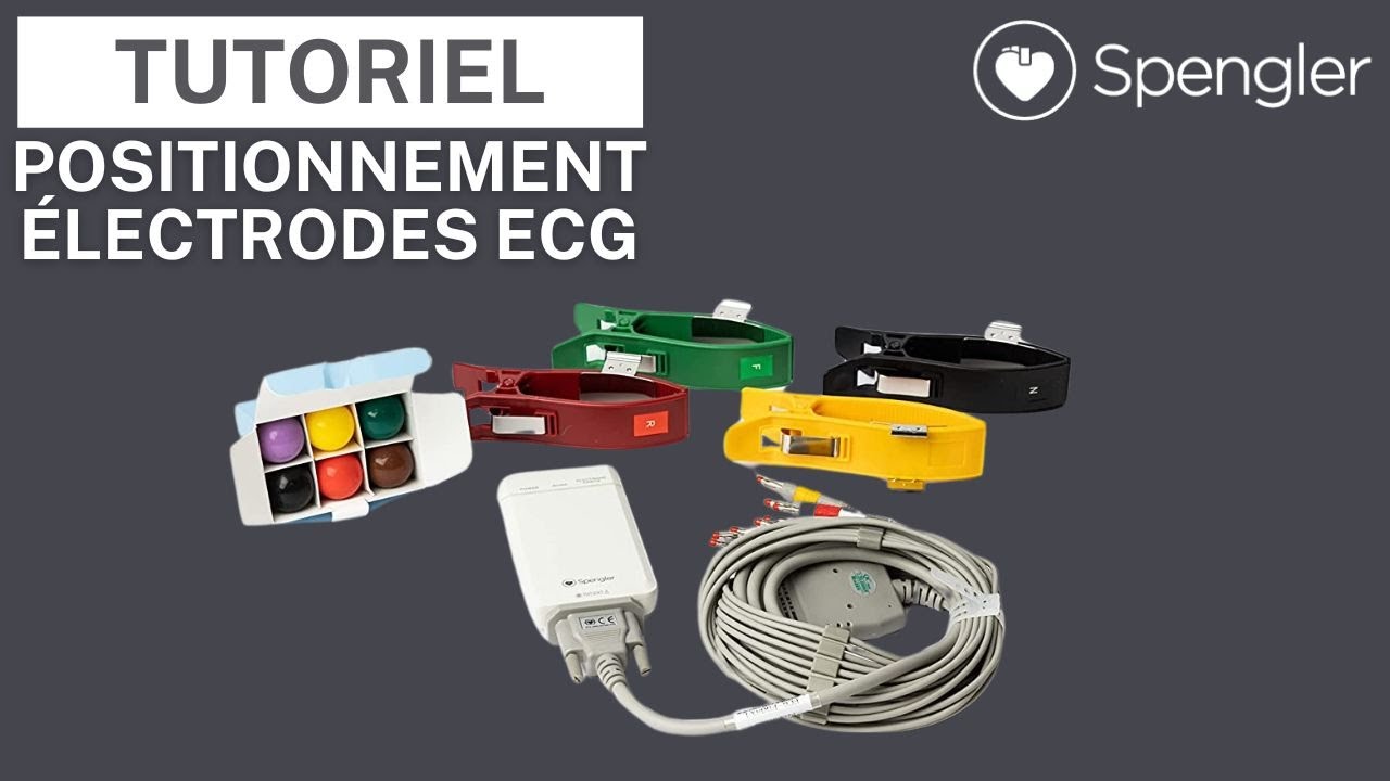 Comment positionner les électrodes ECG ? - YouTube