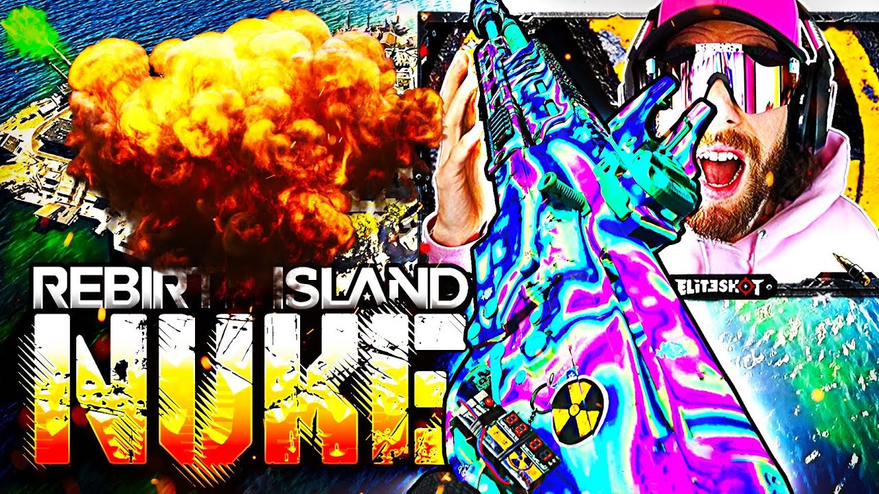 Rebirth Island Nuke = Rare Camo Unlock! - YouTube