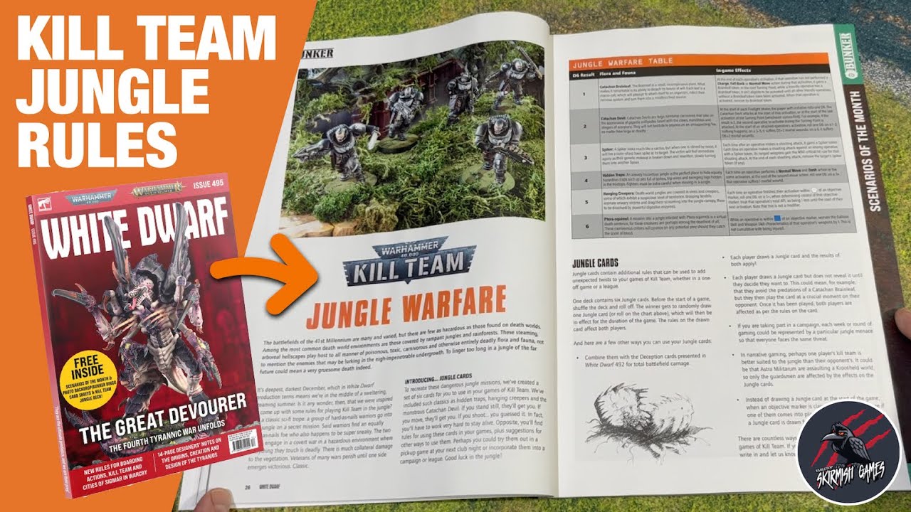 KILL TEAM JUNGLE RULES - Quick Overview from White Dwarf 495 - Worth ...