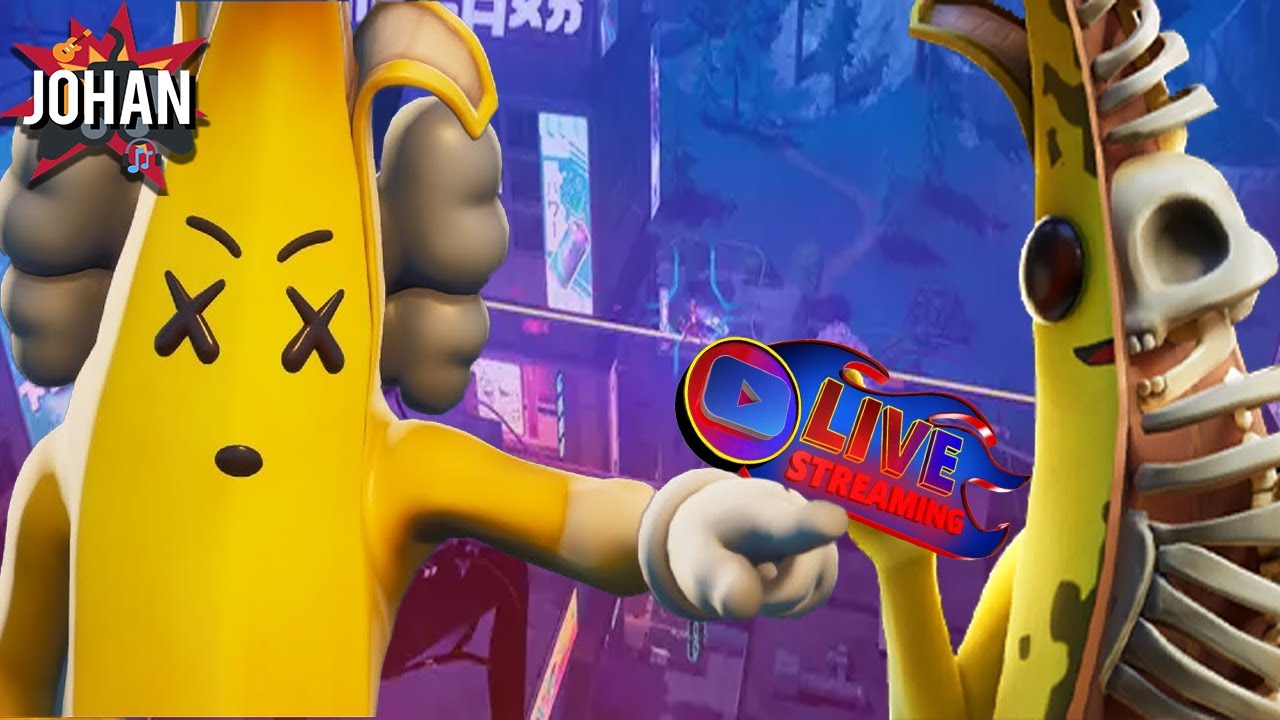 lekker potje fortnite met Team Peely - YouTube