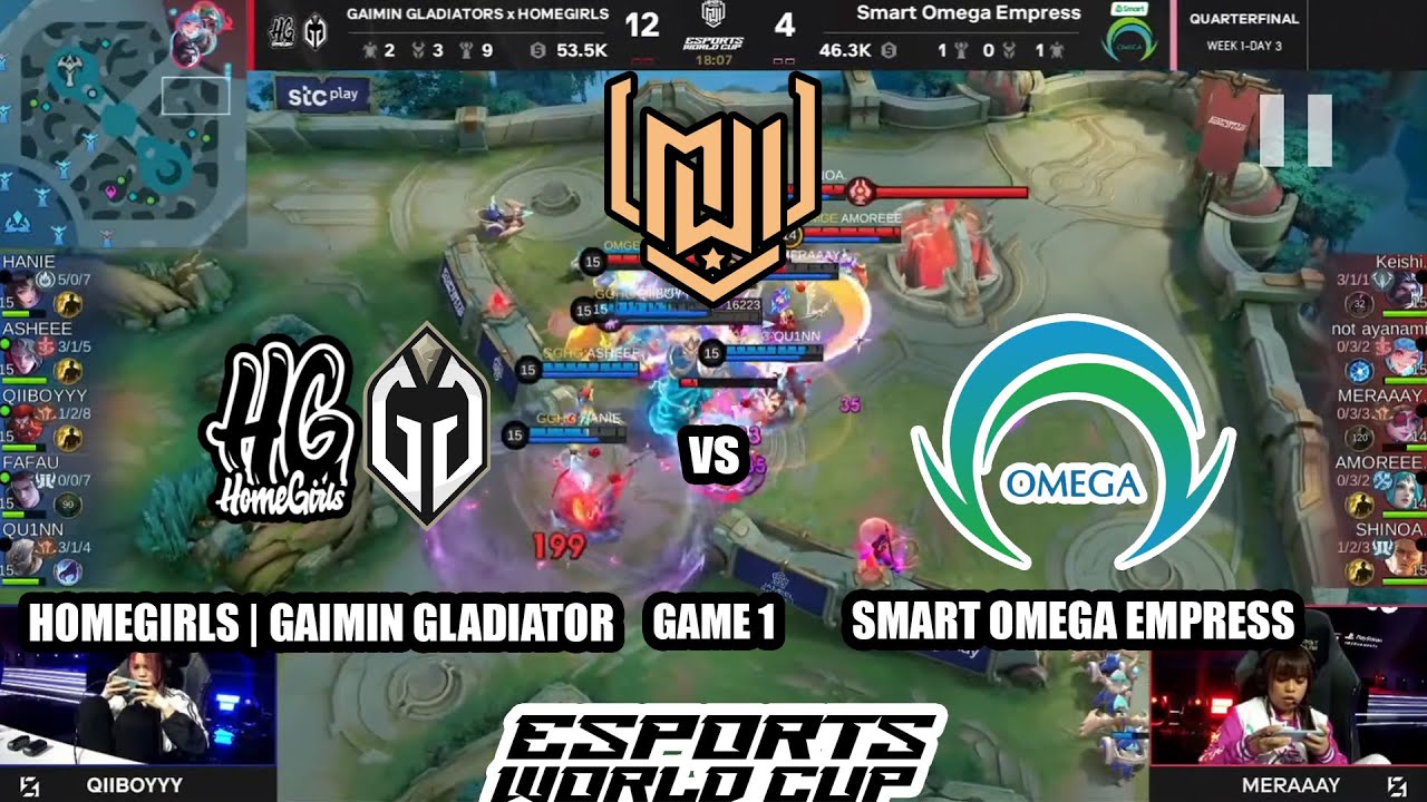 MWI 2024 X EWC | GGHG VS SMART OMEGA EMPRESS GAME 1 BO 3 | PLAYOFF ...