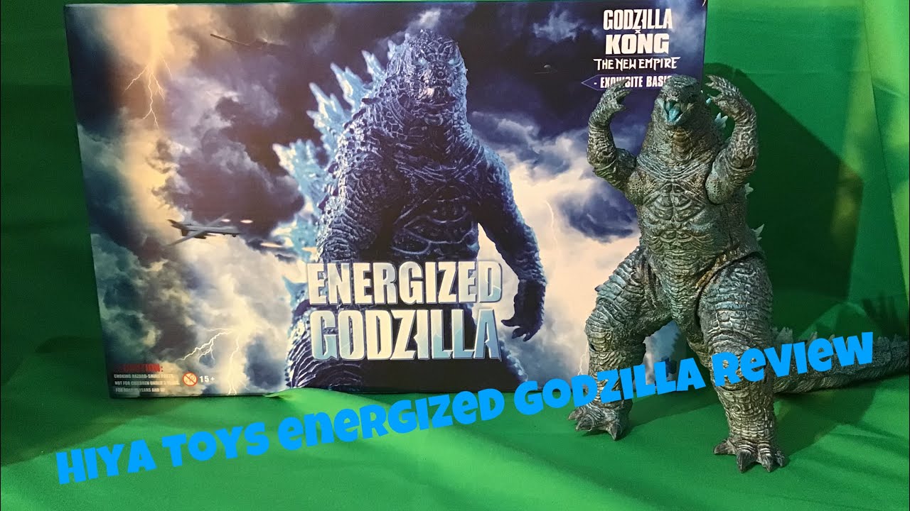 Hiya toys energized Godzilla unboxing/toy review. - YouTube