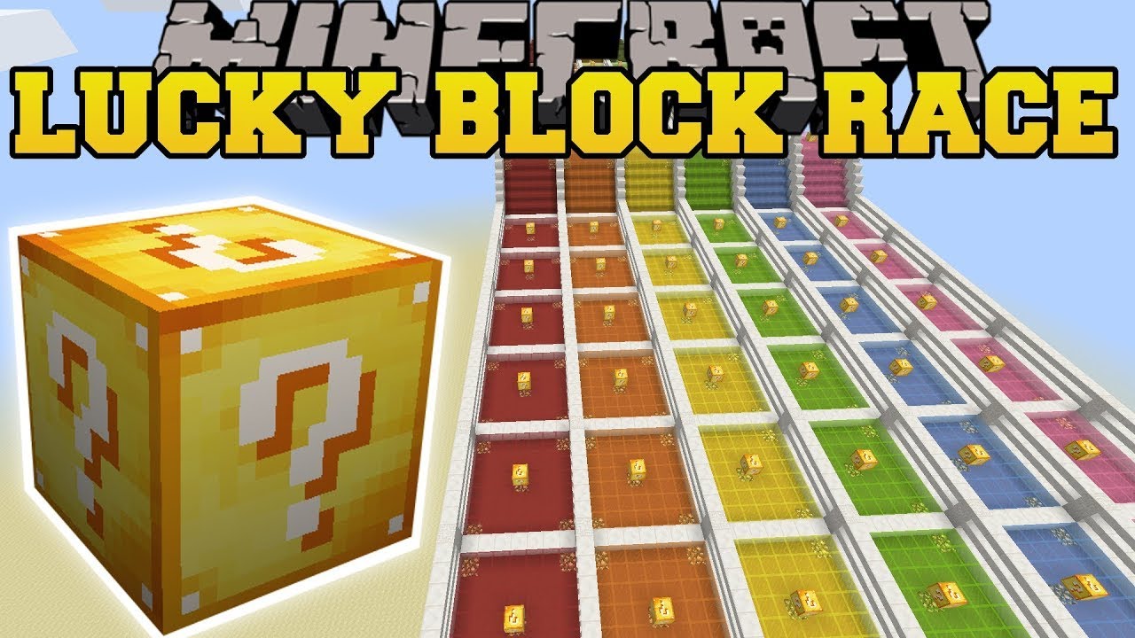 How to get Lucky Block Race in Minecraft Education Edition - YouTube