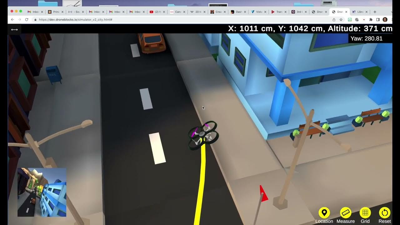 Tutorial: Drone Blocks Simulator - YouTube