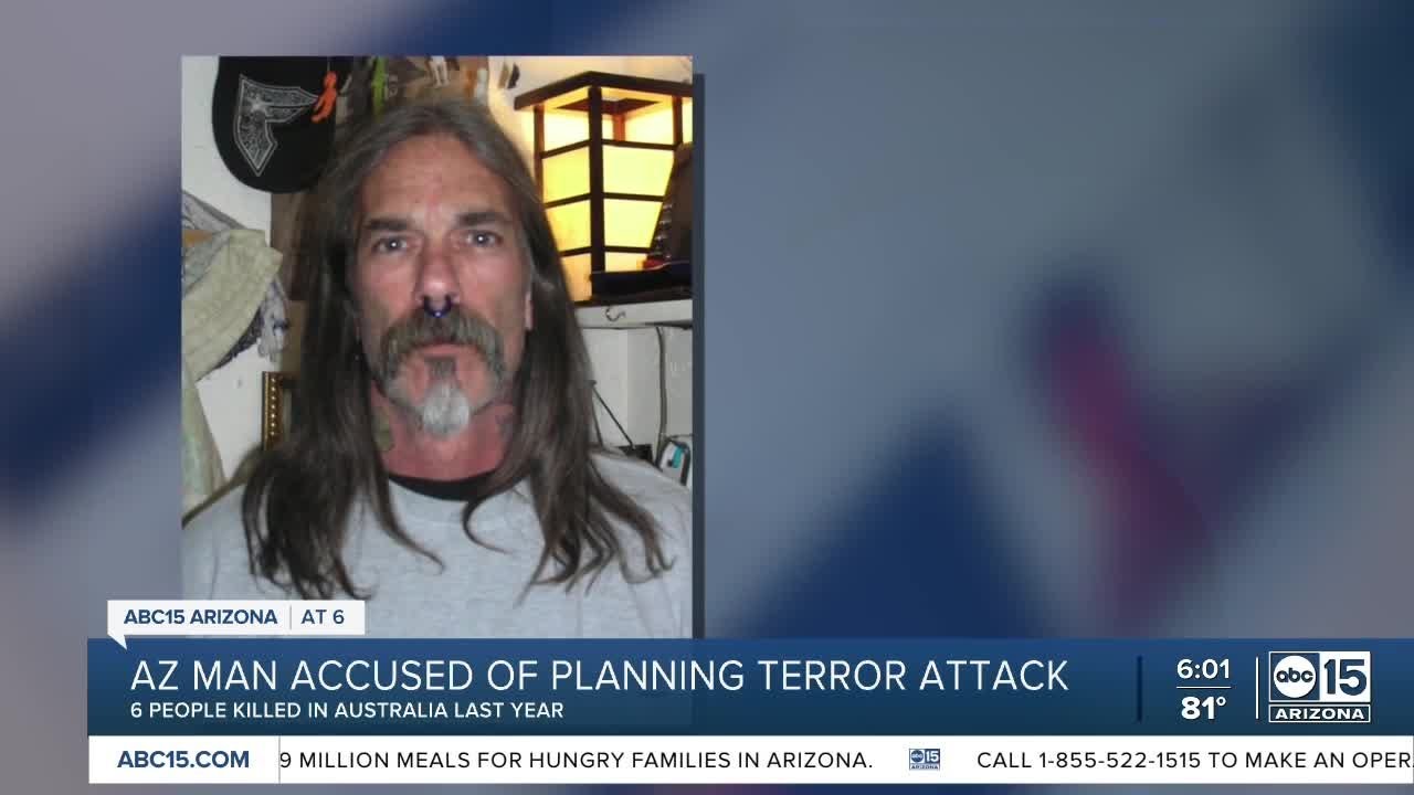 Arizona man accused of planning terror attack in Queensland - YouTube