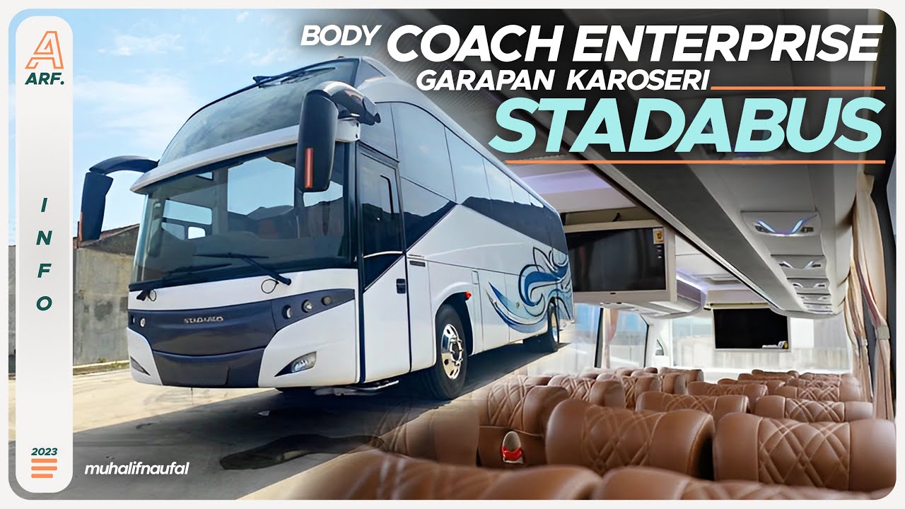 Mengenal STADABUS, Karoseri Baru Asal Kota Bandung Dengan Bodi COACH ...