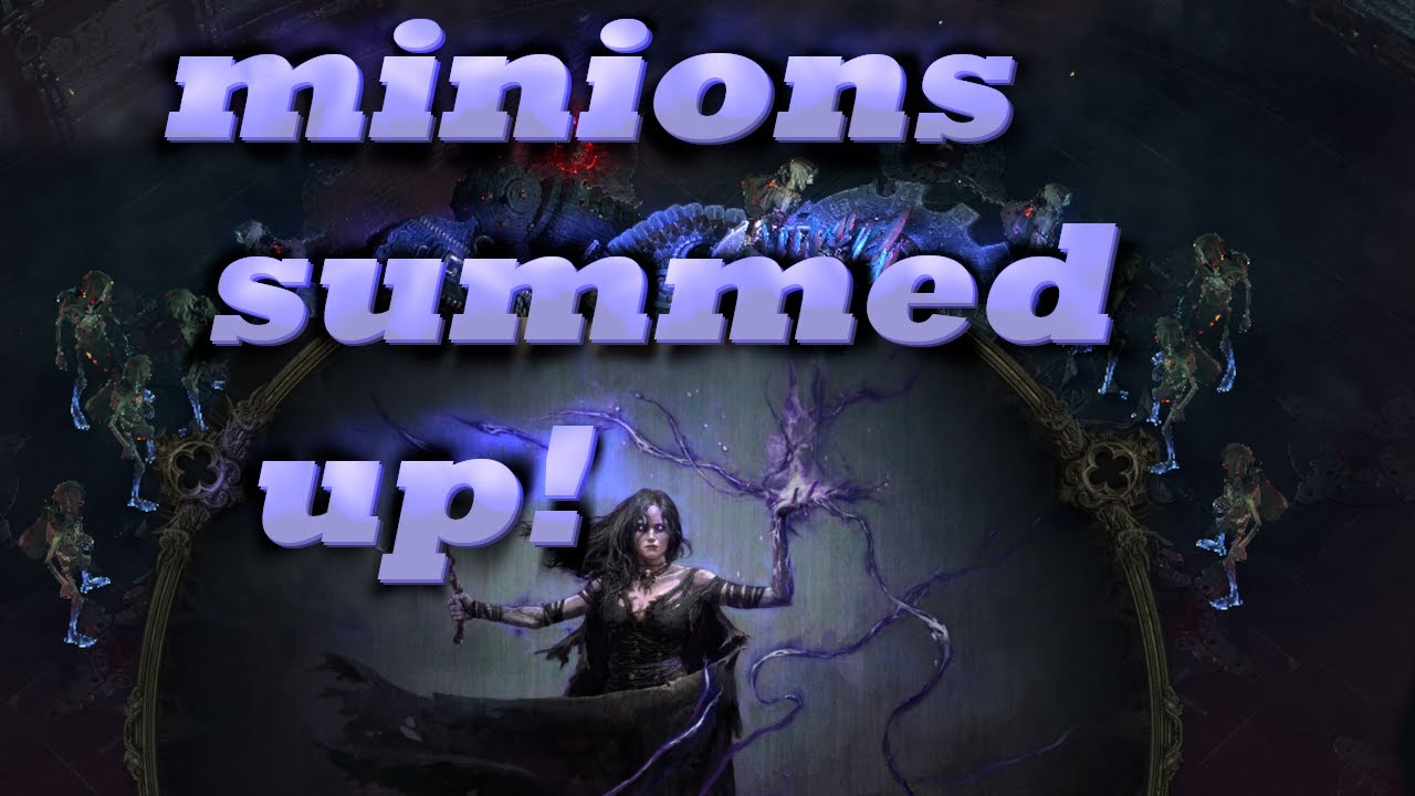 PoE 2 minions summed up in under 30 seconds - YouTube