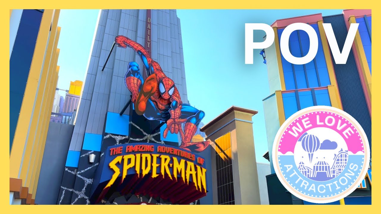 The Amazing Adventures of Spider-Man at Universal Studios POV - YouTube