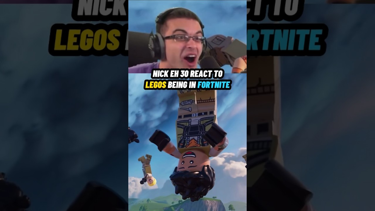 Nick Eh 30 Can’t Believe Legos Are In Fortnite… - YouTube