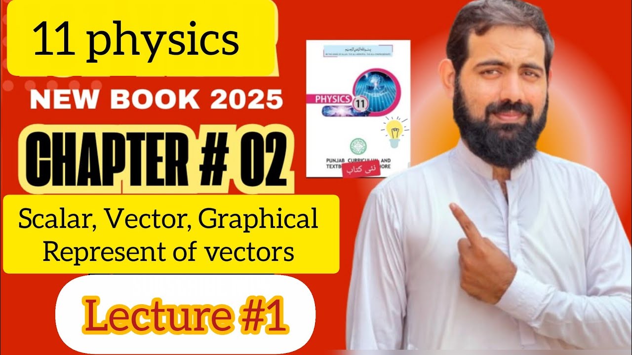 Scalar and Vector |Graphical Representation of Vectors|1st Year Physics ...