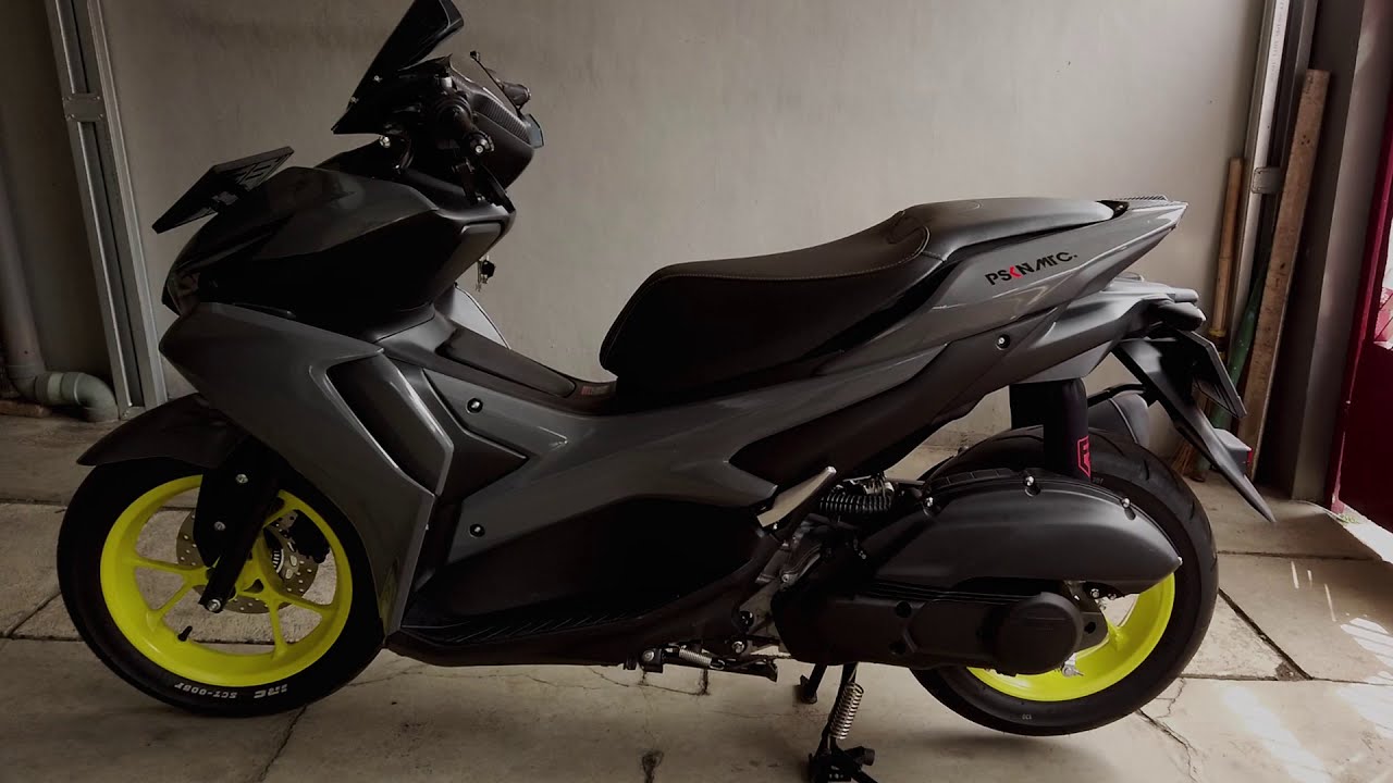 New Aerox Connected - #1 Modif Tipis-tipis - YouTube