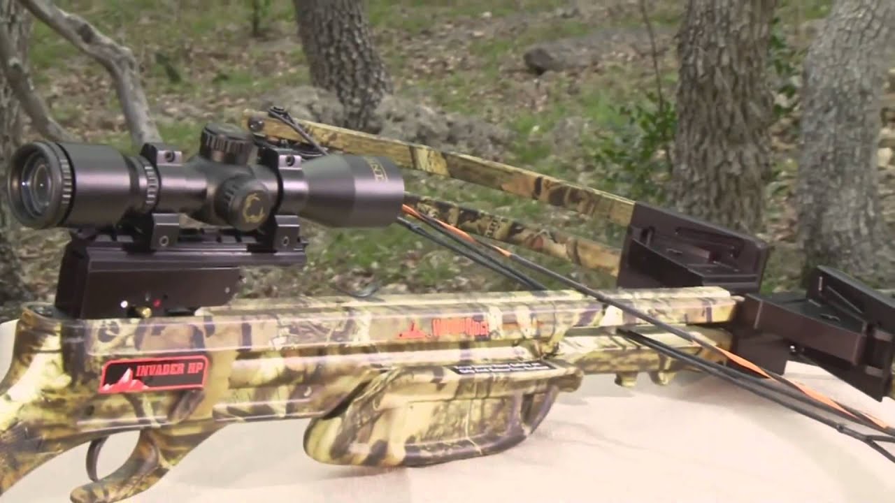 Wicked Ridge by TenPoint Invader HP Crossbow - YouTube