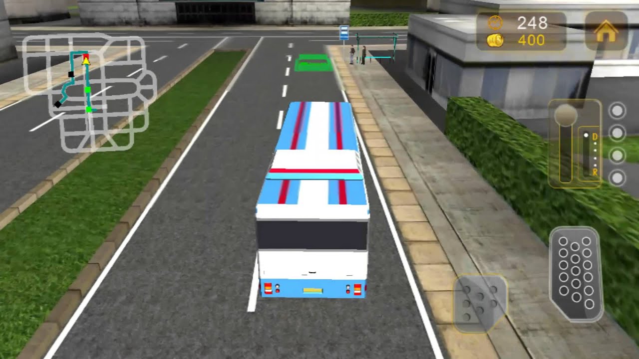 Modern Bus Driver 3D Sim Gameplay (Android) (1080p) - YouTube