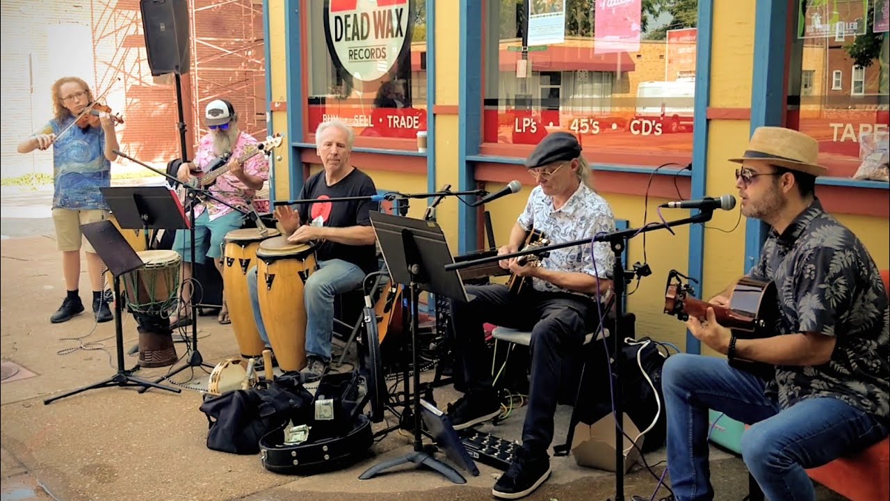 Adam & Friends performing "All of Me" on the Famous Cherokee Street ...