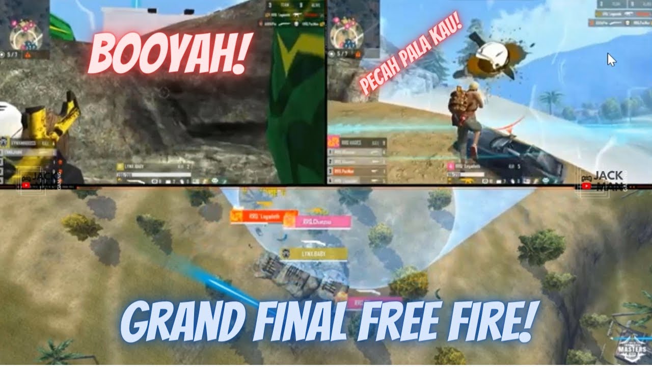 Free Fire Grand Final Round 2 Part 1 | JackMan Gaming Final Free Fire ...