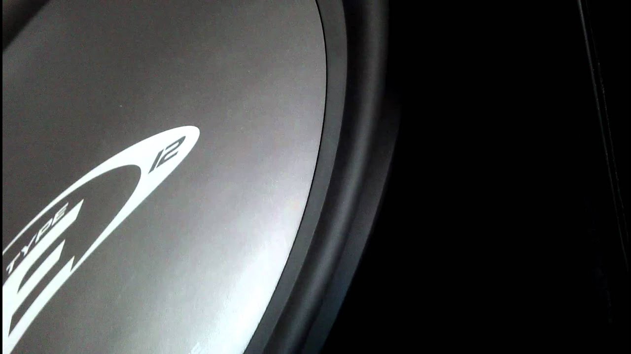 Alpine Type E Subwoofer - YouTube