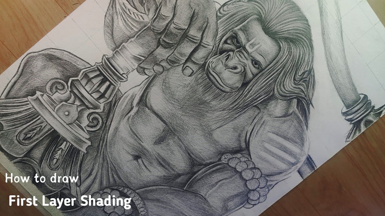 How to draw first layer shading ️ | For beginners | Step by step ...