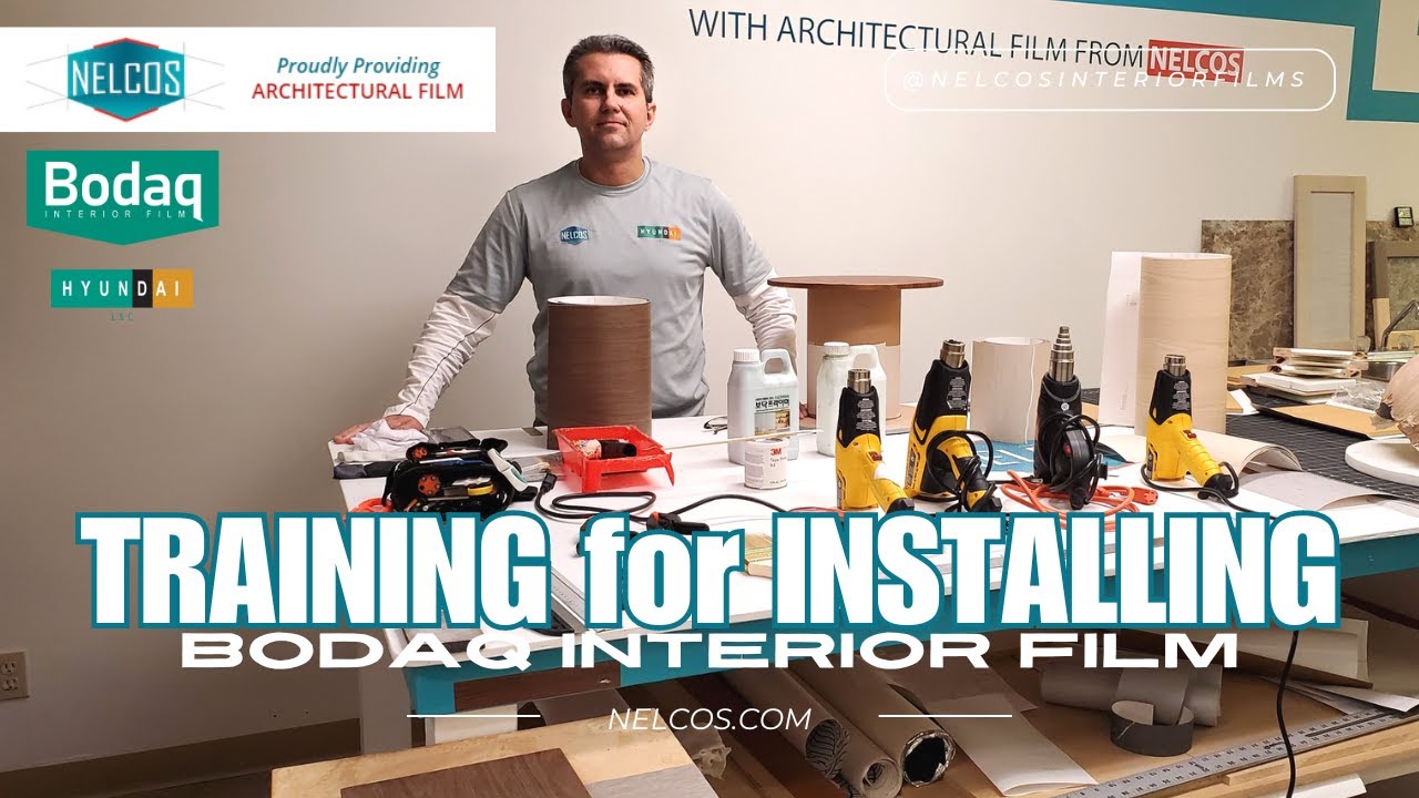 How to Install Vinyl Film? | Installation Training | Bodaq Interior ...