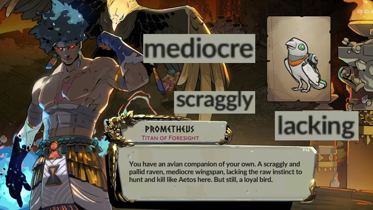 Hades II - Prometheus Roasts Raki - YouTube