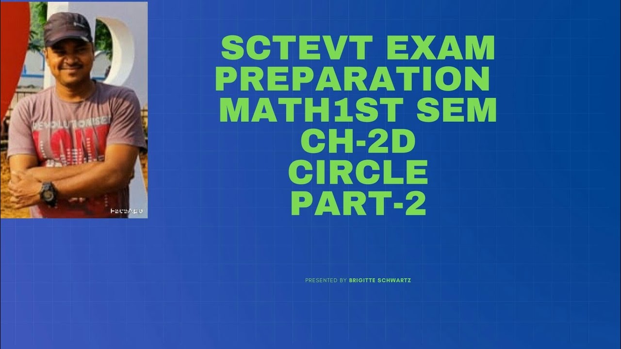 Two dimensional geometry-circle-2 - YouTube