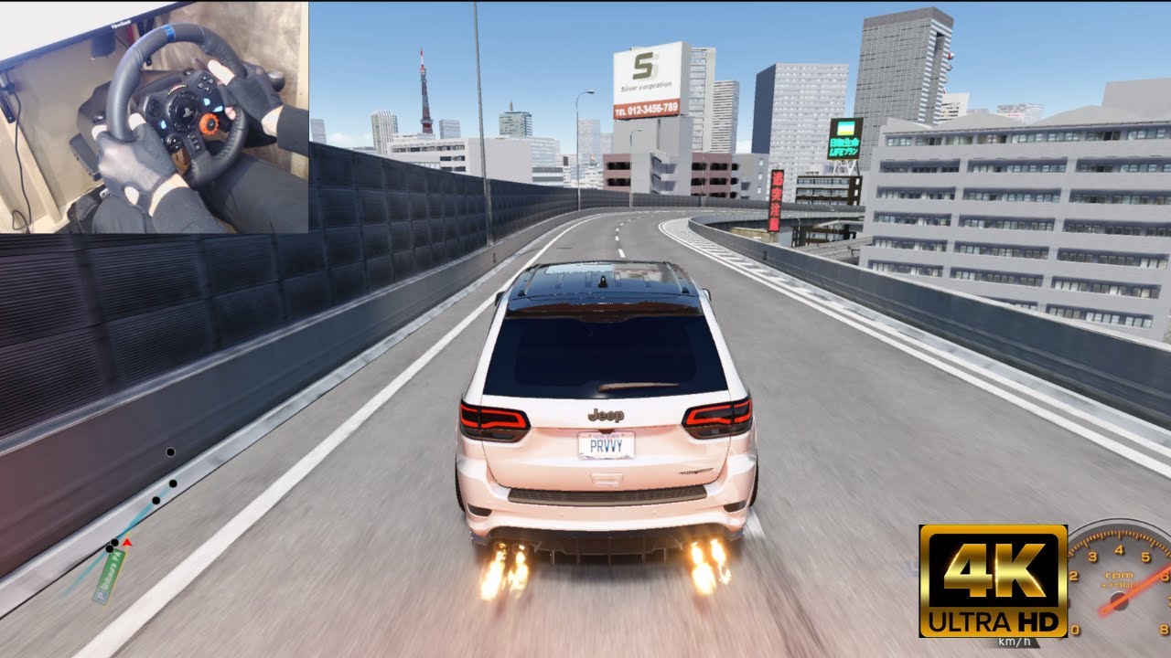 1200+HP Jeep Trackhawk - Assetto Corsa | Steering Wheel Gameplay - YouTube