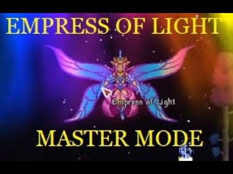 Terraria 1.4 Empress of Light (Master Mode) NEW BOSS - YouTube