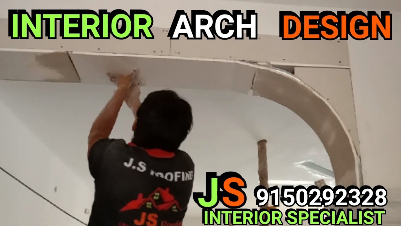 arch design for living room | plywood arch design | interior specialist ...
