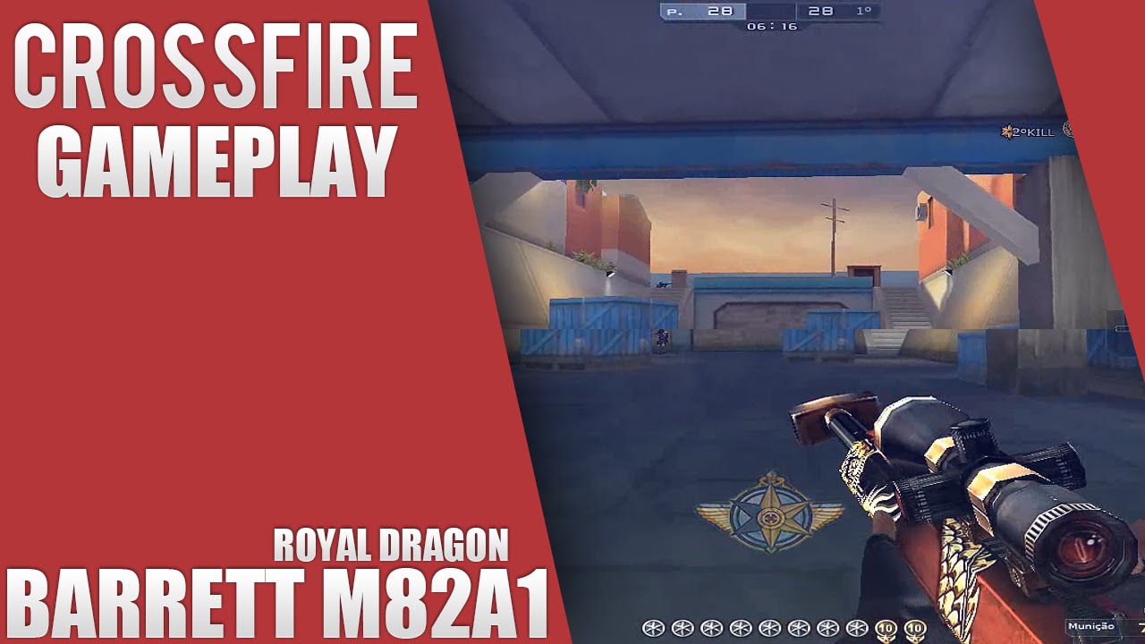 [CF] Gameplay Barrett M82A1-Royal Dragon - YouTube