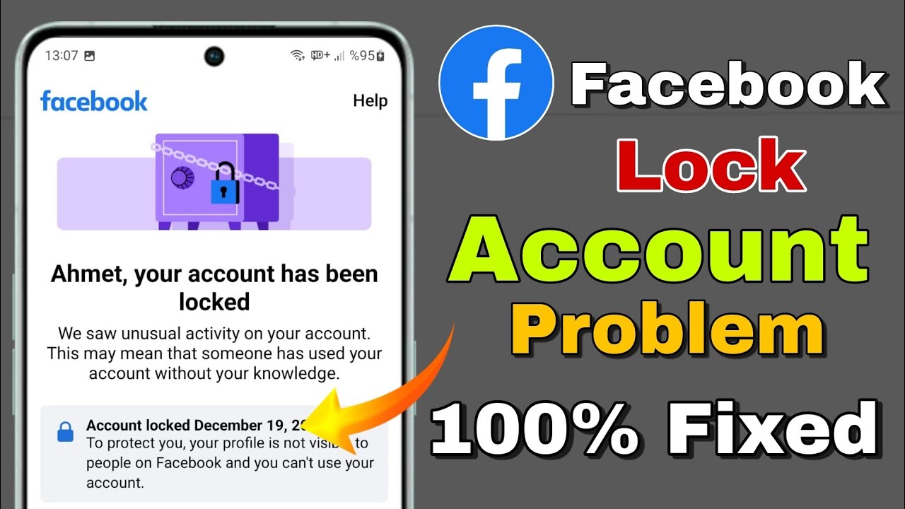 Facebook account locked how to unlock | your account has been locked ...