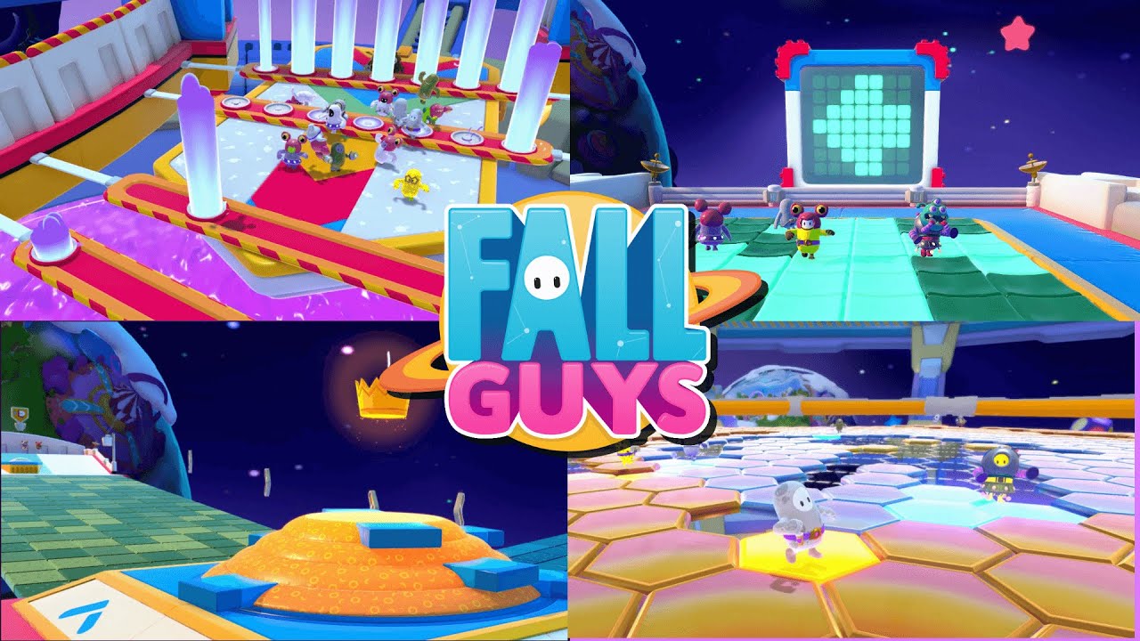 Fall Guys Season 2 - All 8 New Maps Gameplay [Season 8] - YouTube