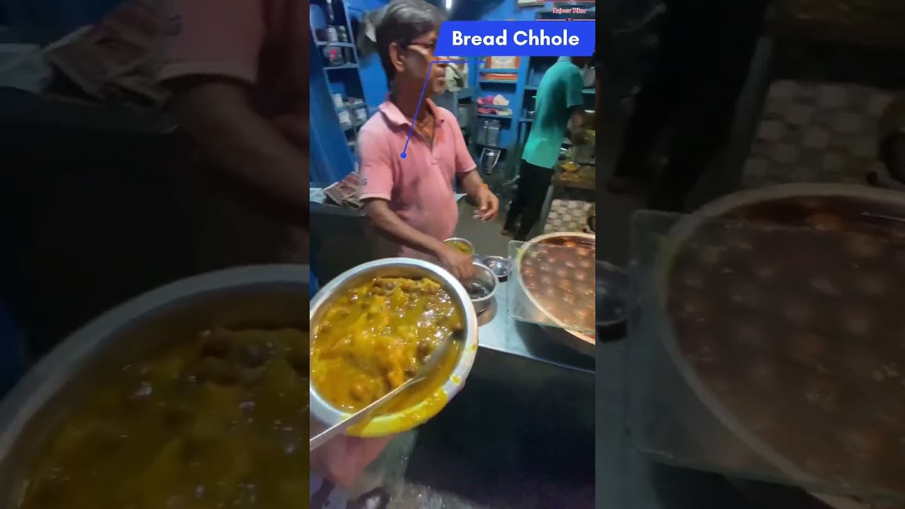 Baba Slice Lahurabir Varanasi |Banaras Street Food | Best Bread Chhole ...