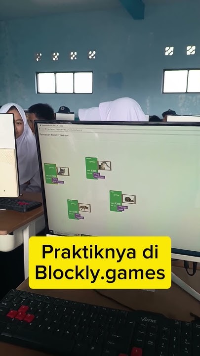 Praktik Blockly Games BAB ALGORITMA & PEMROGRAMAN mata pelajaran INFORMATIKA. tingkat 8 - YouTube