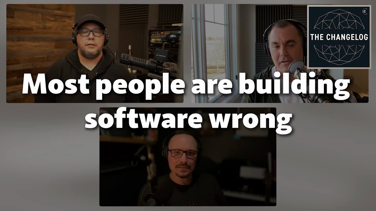 Unpopular opinion! Most people are building software wrong - YouTube