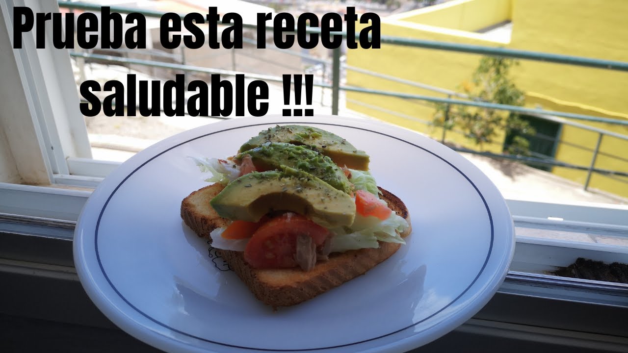 CÓMO HACER un SNACK SALUDABLE [RÁPIDO]🥑 - YouTube