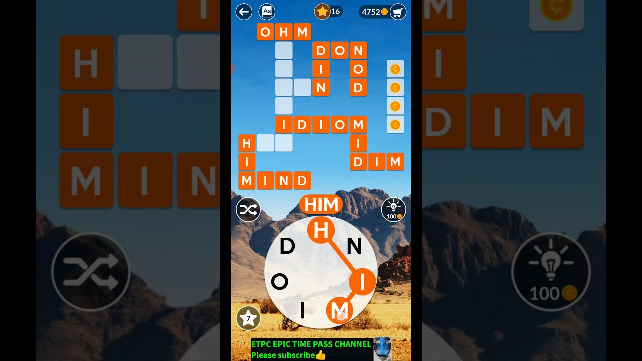 WORDSCAPES LEVEL 10406 - YouTube