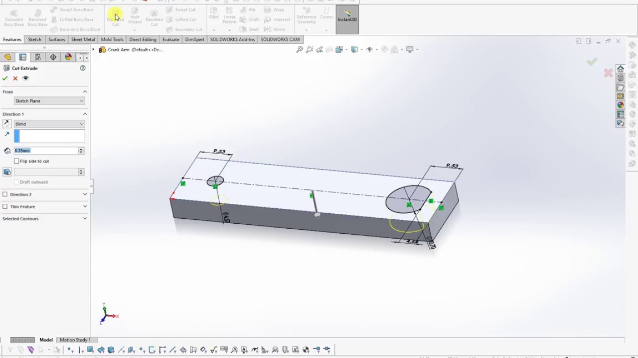 Solidworks Grinder Part 1 - YouTube