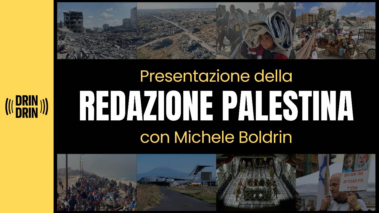 Presentazione della REDAZIONE PALESTINA con Michele Boldrin - YouTube