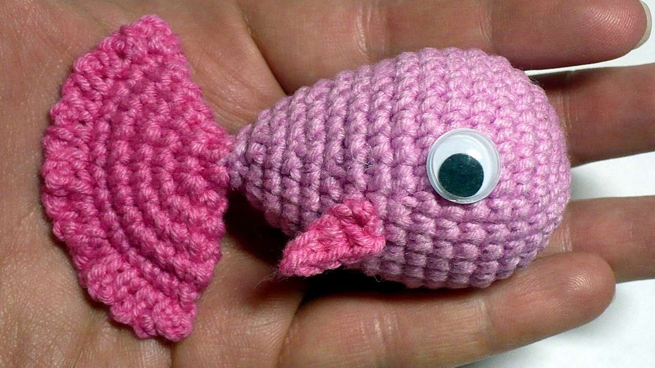 How To Create A Cute Little Crochet Fish - DIY Crafts Tutorial ...