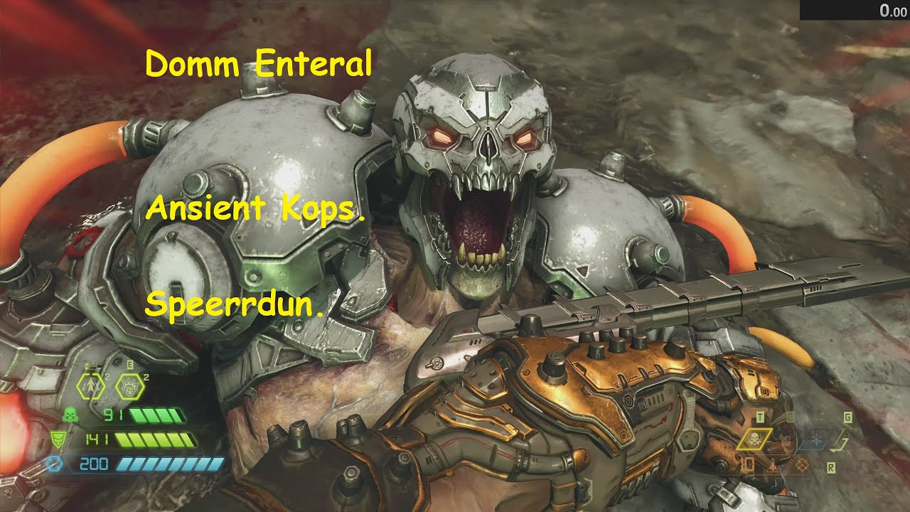 Doom Eternal DLC - The Ancient Gods - Speedrun - YouTube