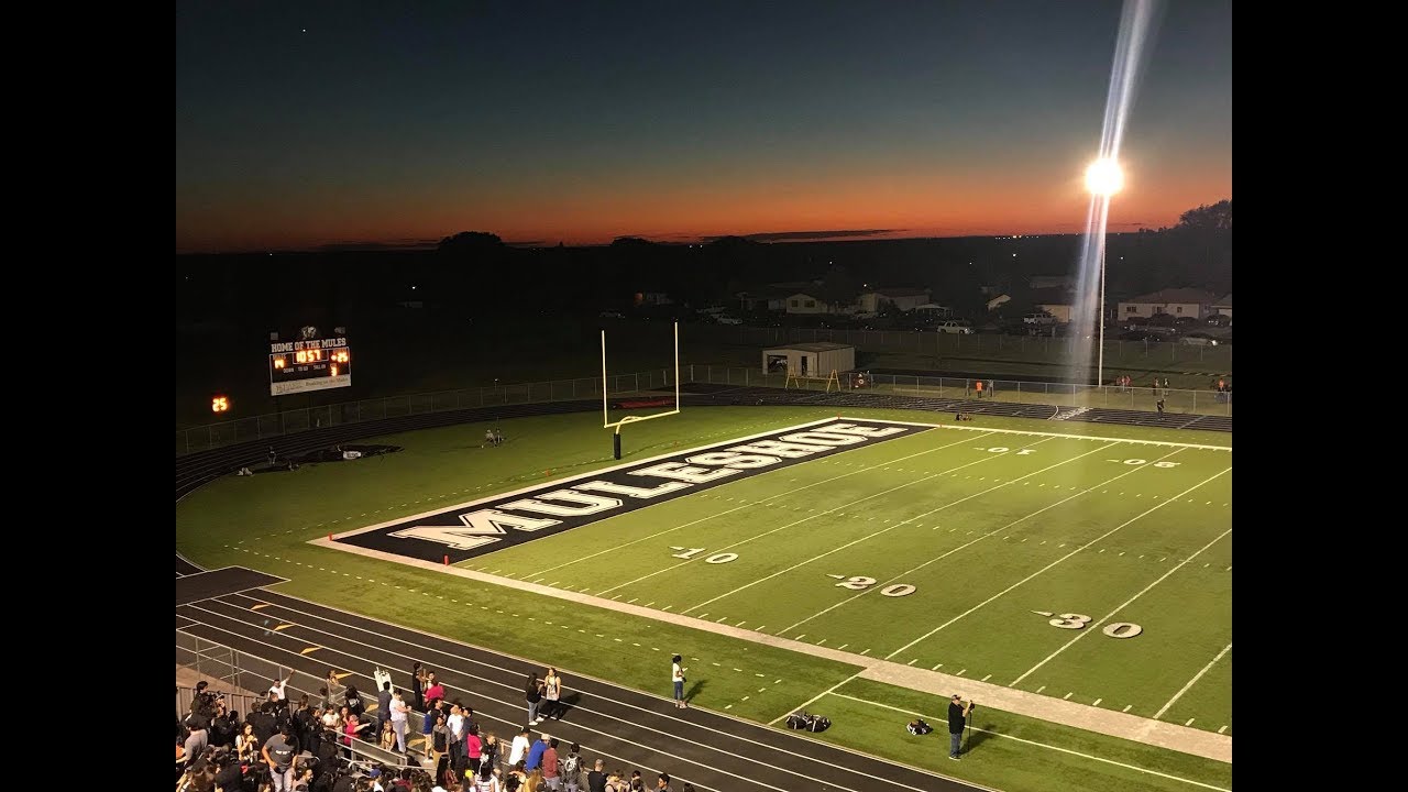 Muleshoe Mules vs. Friona Chieftains Football September 14, 2018 - YouTube