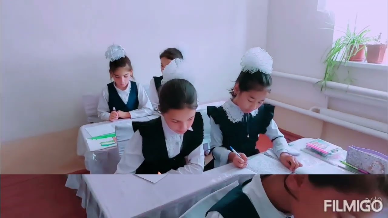 "Chiroyli yozuv" ko'rik-tanlovi. 4-"a" sinf o'quvchilari. 22.09.2022 ...