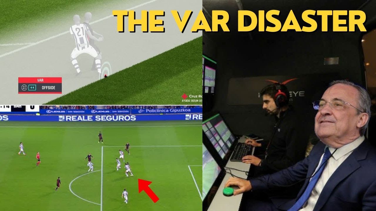 The VAR disaster | Lewandowski GOAL CONTROVERSIALLY disallowed for ...