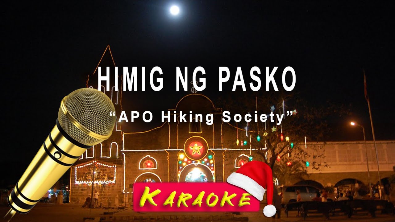 Himig ng Pasko -APO Hiking Society ⭐ KARAOKE Version With Lyrics - YouTube