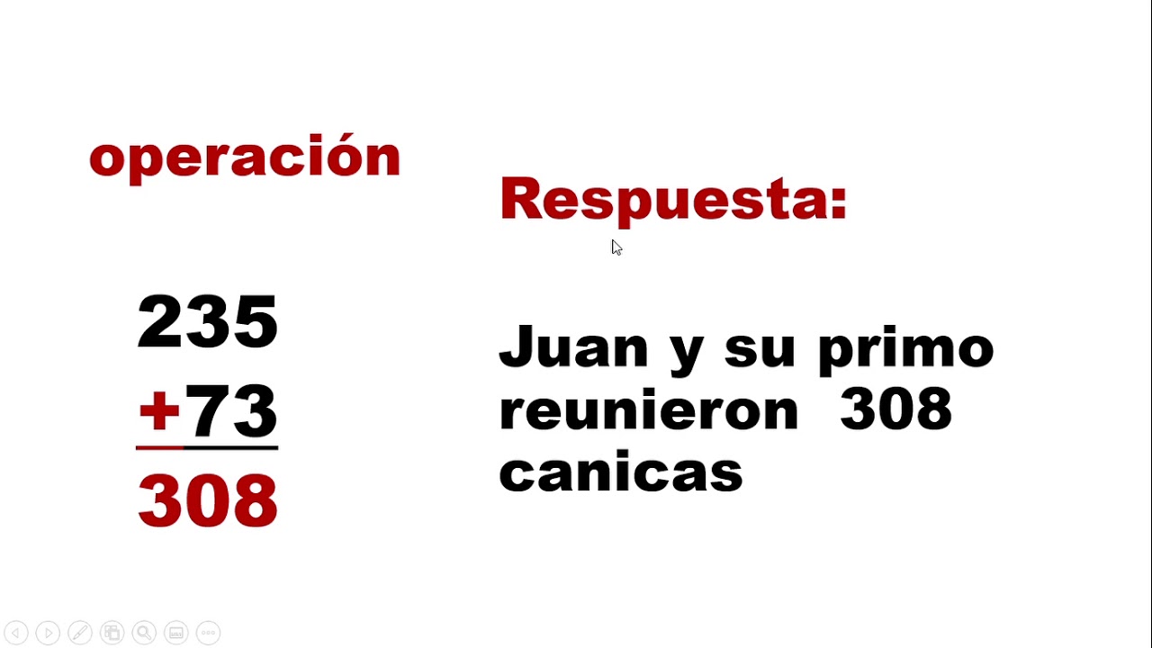 Análisis y resolución de problemas matemáticos segundo grado - YouTube