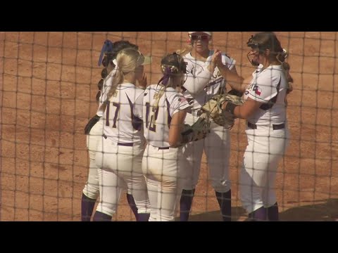 Crawford softball falls to Weimar, misses state championship - YouTube