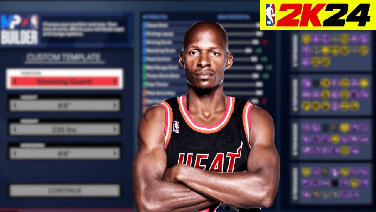 *NEW* CLUTCH MIAMI HEAT “RAY ALLEN” BUILD In NBA 2K24 - YouTube