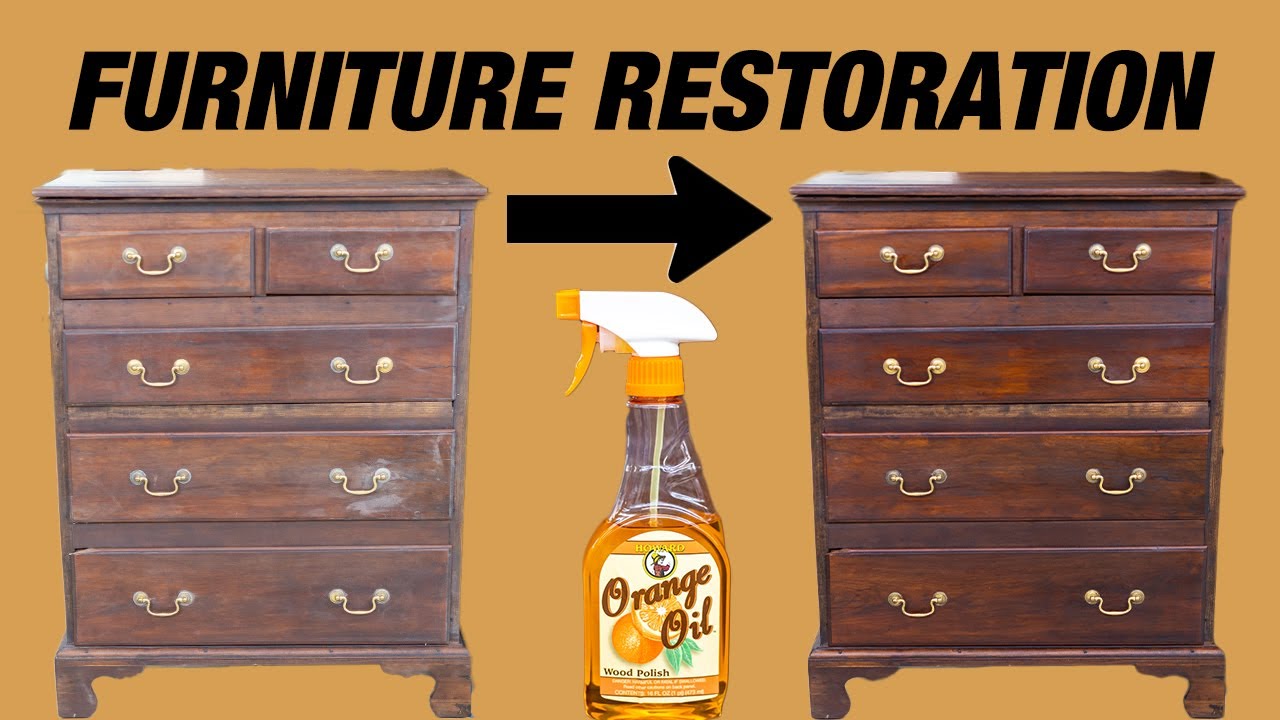 Restore Furniture in Less Than 4 Minutes with Howard's Orange Polish ...