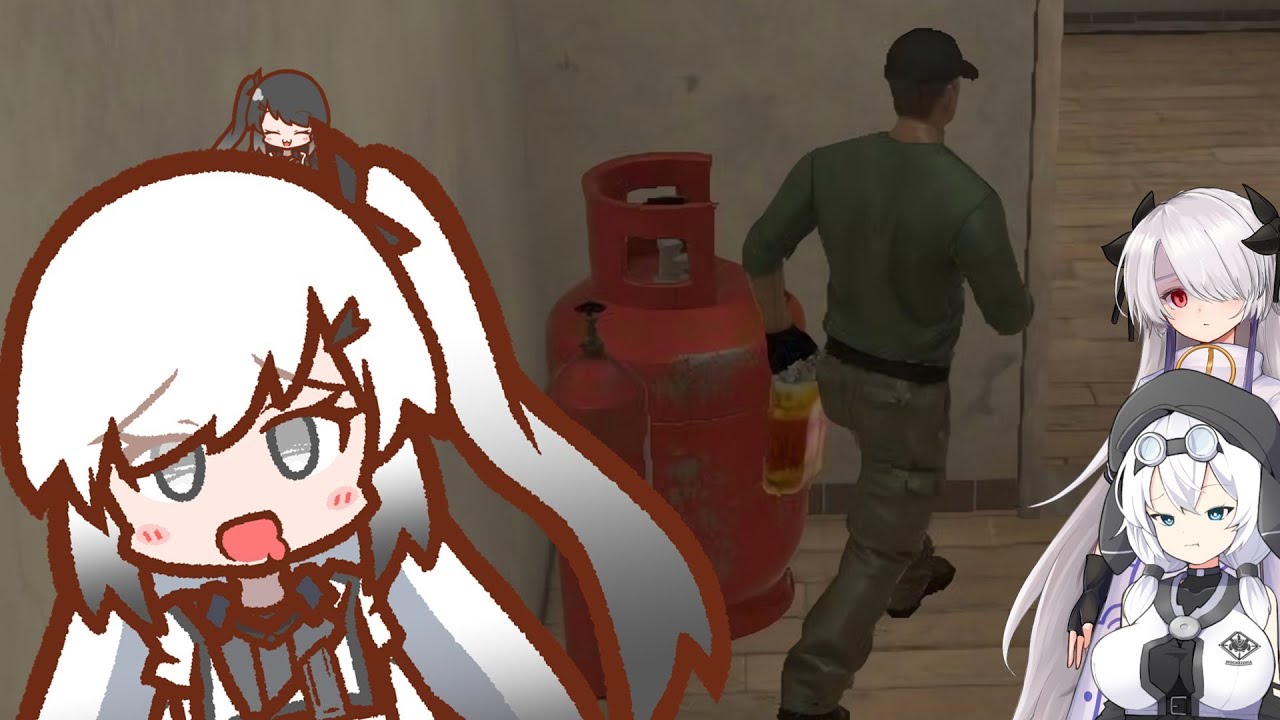 ガスボンベで発狂系ホラー part.4 アリアル＆ミリアル＆もち子さん実況プレイ【Deva｜The Haunted Game】 - YouTube